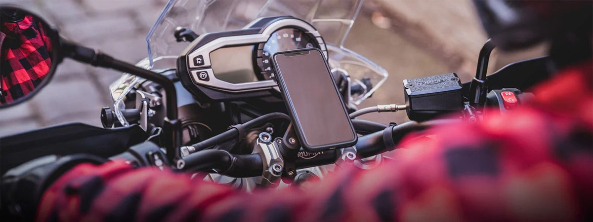 Best iPhone/Galaxy Motorcycle Mount for Triumph Bonneville, Tiger XRx ...
