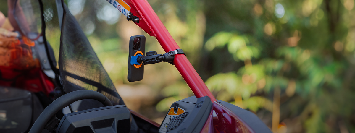 Introducing the Quad Lock Roll Cage Hose Clamp Base - Quad Lock® UK ...